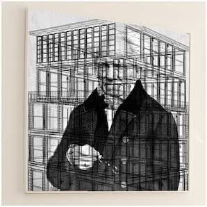 Amazon.com: Figurative Arthur Wall Art Size: 43" H x 60" W, Frame Color ...