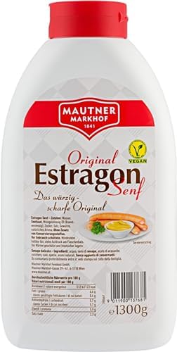 Amazon.com : Mautner Markhof Mautner Tarragon Mustard 1300g (45.86 oz ...