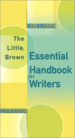 The Little, Brown Essential Handbook for Writers (4th Edition): Aaron ...