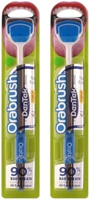 Amazon.com: Dentek Orabrush Tongue Cleaner (Colors May Vary) Pack of 2 ...