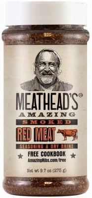 Amazon.com : Meathead's Amazing Smoked Red Meat Seasoning and Dry Brine ...