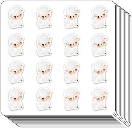 Amazon.com: Cute Sheep Lamb Planner Stickers, 0.5in Monthly ...