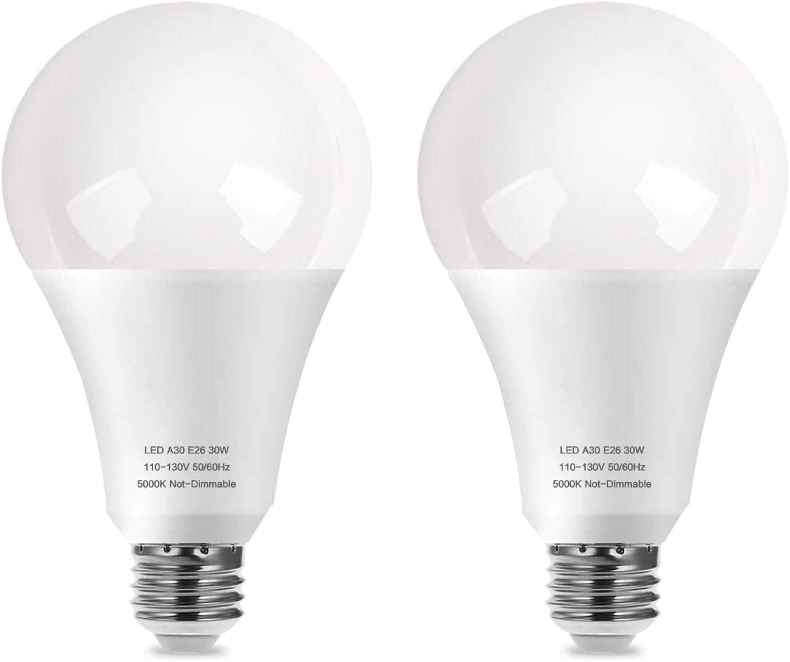 Prosperbiz 250-300W Equivalent LED Light Bulbs, 3000 Lumens Warm White ...