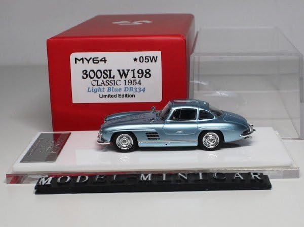 Amazon | SCM MY64 1/64 メルセデス ベンツ Benz 300SL #05W W198 CLASSIC 1954 ...