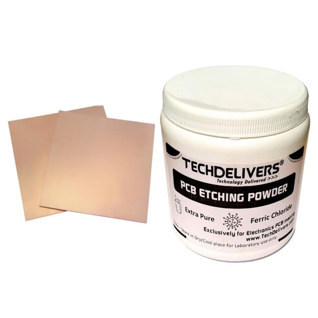 TECHDELIVERS® Ferric Chloride (FeCL3) PCB Etching Powder For PCB Making ...
