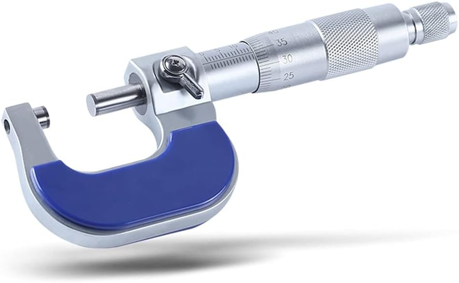 Amazon.com: Syntek Micrometer 0-25.4mm 1inch Range 0.01 mm Diameter ...