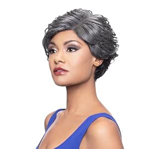 Amazon.com : Foxy Silver Valery Wig, Stylish, Natural Lace J-Part ...