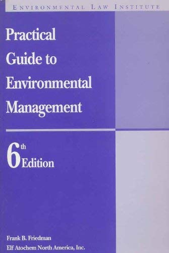 Practical Guide to Environmental Management (Eli Monograph Series ...