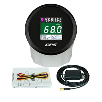 Amazon.com: 2 inch Universal Auto Marine Digital GPS Speedometer Gauge ...