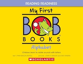 My First Bob Books - Alphabet | Phonics, Letter sounds, Ages 3 and up ...