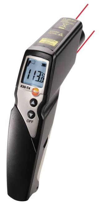 Testo 830-T4 - Laser Temperature Gun : Amazon.in: Industrial & Scientific