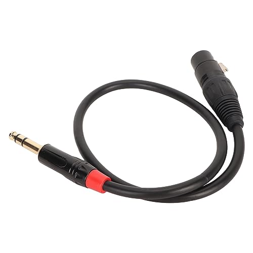 XLR Female To TRS Cable, Stable Connection Good Sound Quality 20 AWG ...