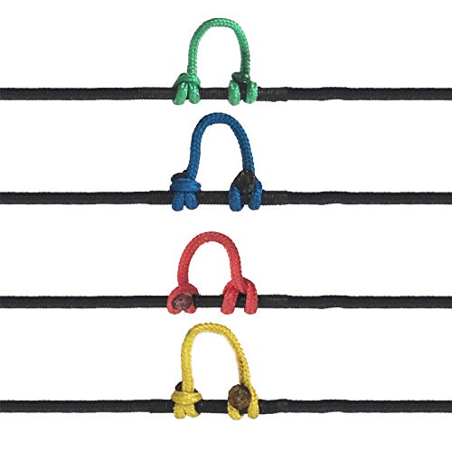 Ruiqas 59ft D Loop Rope Buckle for Compound Bow String Release Nock ...