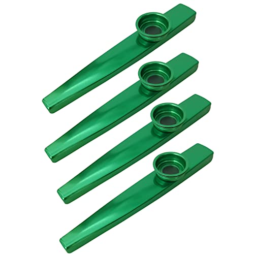 Kazoos Gazoo 4 Pack Metal Kazoo Instrument Cazoo 9pcs Membrane ...