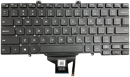 Amazon.com: Zahara Keyboard with Backlit US Replacement for Dell ...