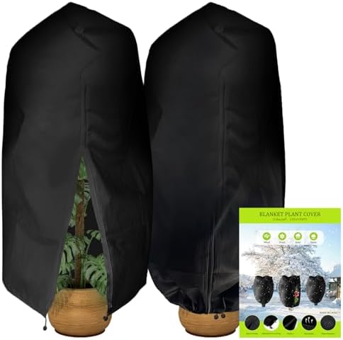 Amazon.com : MIXC Plant Covers Freeze Protection, 47.2''×70.8'' Winter ...