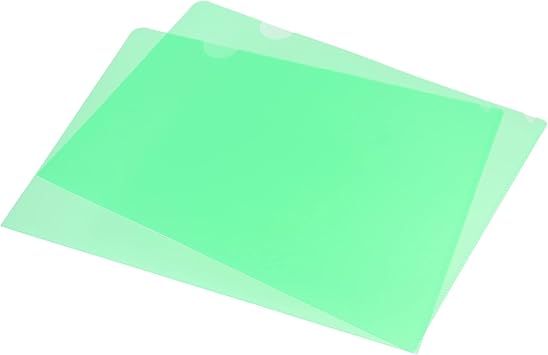Amazon.com : PATIKIL L Type Folders 24 Pack A4 Plastic File Project ...