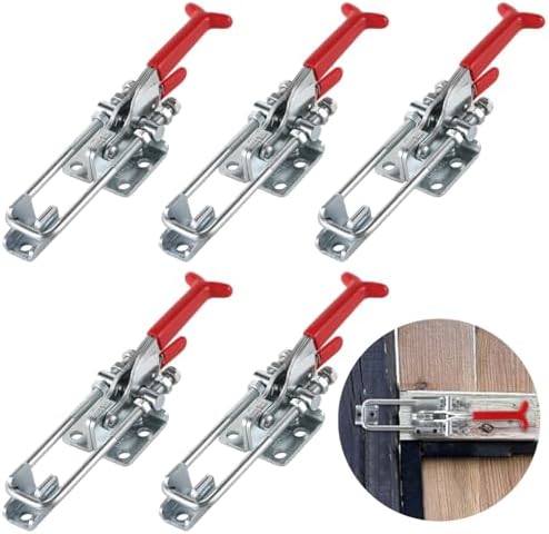 5 PCS Toggle Latch Clamps, 700 Lbs Holding Capacity Heavy Duty Toggle ...