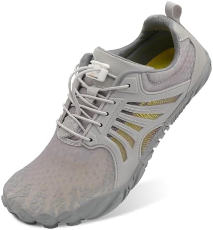 JIASUQI Men Women Water Shoes Outdoor Quick Dry Barefoot Wide Toe Aqua ...