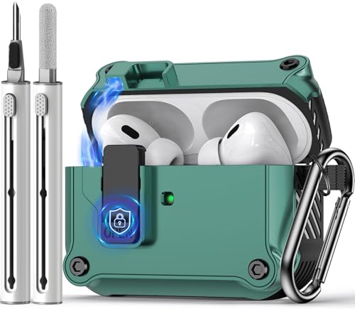 Pohgelan Compatible with AirPods Pro 2nd/1st Generation Case Cover,with ...