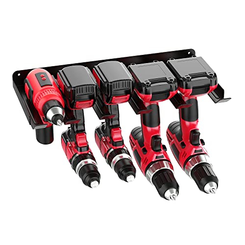 Snapklik.com : Power Tool Organizer, Wall Mount Drill Holder, Heavy ...