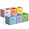 GRANNY SAYS Cube Storage Boxes, Pack of 6 Storage Cubes 27x27x27 ...