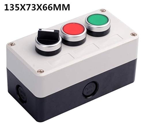 3NH® Pack of 1 Button Switch Control Box Hand-Held Self Starting Button ...