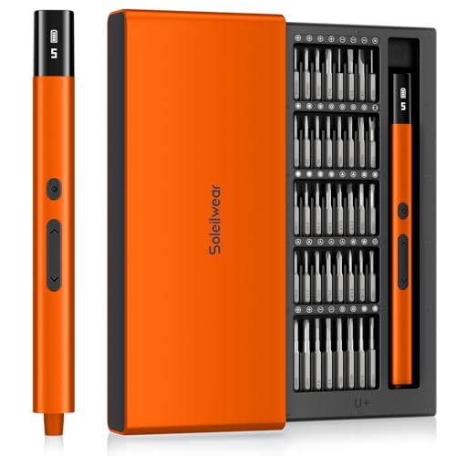 Snapklik.com : Mini Electric Screwdriver Set, Small Electric Precision ...