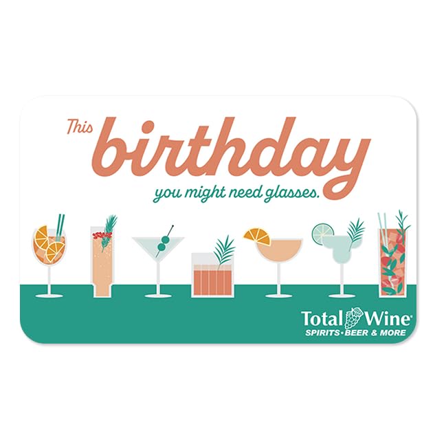 Amazon.com: Total Wine & More Happy Birthday eGift : Gift Cards