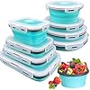 Amazon.com: Epinke 8 Collapsible Food Storage Containers With Lids, Rv ...
