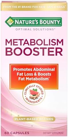 Amazon.com: Nature’s Bounty Optimal Solutions Metabolism Booster ...