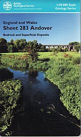 Andover (Bedrock & Superficial Map) 1:50 000 scale geology map E283 ...