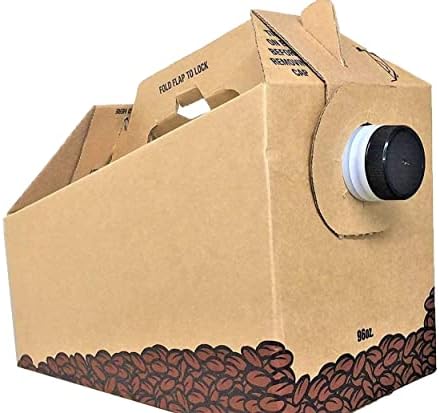 Amazon.com: 96 OZ. Disposable Coffee Dispenser, 5 Pc. - MADE IN USA - Insulated Hot Cold Bulk ...