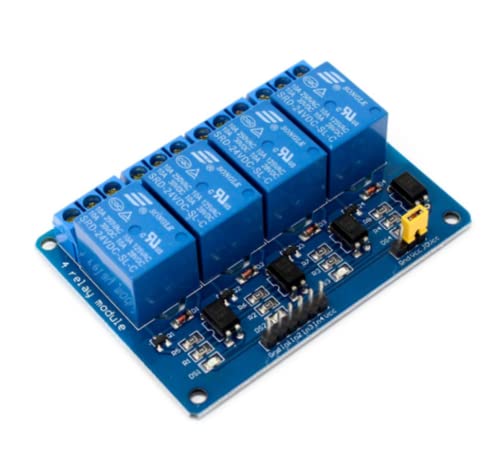 Electronic Spices 12v 4 Channel Relay Module With Light Coupling ...