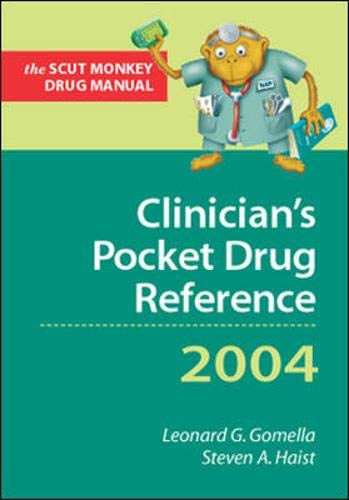 Clinician's Pocket Drug Reference 2004 (LANGE Clinical Science ...