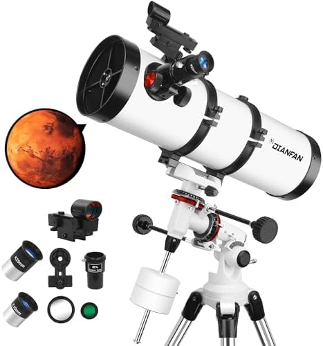 Amazon.com : National Geographic 114mm Astronomical Reflector Telescope ...
