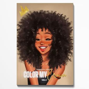 Color My Crown Vol. 2 Coloring Book for Adults – 25 Hand-Drawn ...
