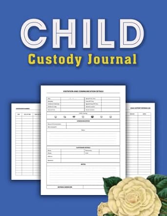 Child Custody Journal: Child Custody Journal To Record & Track ...