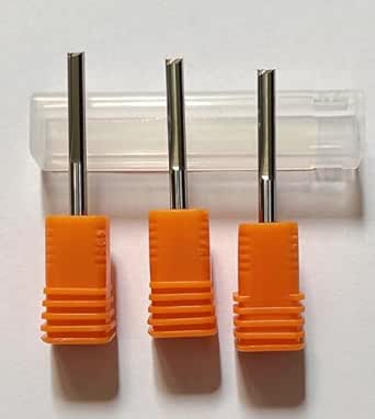 CNC TOOLS, Straight Bit 3mm, 3 * 17 * 38 (Pack Of 3) : Amazon.in ...