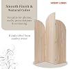 Amazon.com : 3-Panel Wooden Arch Backdrop Stand - Natural Finish ...