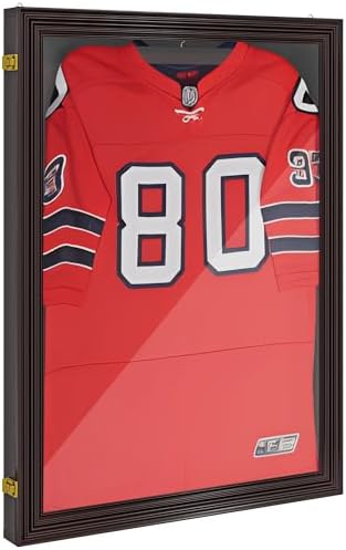 IHEIPYE Jersey Frame Display Case Lockable, Large Sport Jersey Shadow ...