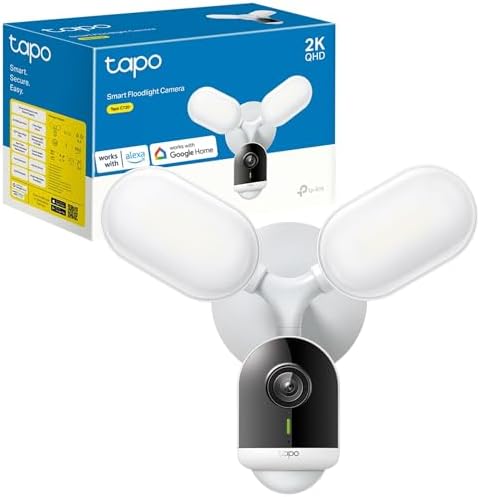 Tapo 2K Solar Security Camera Kit with Rechargeable Battery and Solar ...