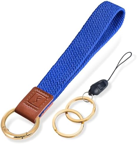 Amazon.com: Fishent Stretchy Key Chain, Cute Keychain Wristlet, Woven ...