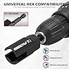 Amazon.com: 5-Piece Wing Nut Driver Set (10mm,12mm,14mm,16mm,18mm) with ...