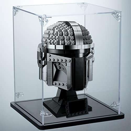 Amazon.com: Acrylic Display Case for Lego Helmet,Display Box for Lego ...