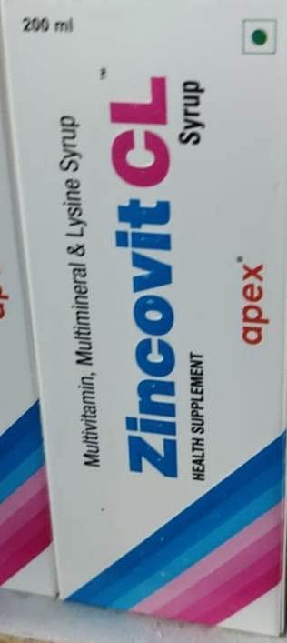 Buy BARPETA DRUGS AND SURGICAL - ZINCOVIT -CL SYRUP 200 ML Online at ...