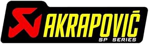 Amazon.com: Akrapovic STICKER AKRO 120X34.5 P-HST6AL