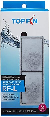 Top Fin Silenstream Large PF-L Filter Cartridges Refill for PF30, PF40 ...