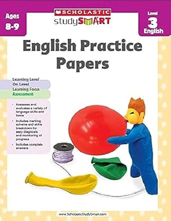 Buy SCHOLASTIC STUDY SMART ENGLISH PRACTICE PAPERS LEVEL 3 Book Online ...