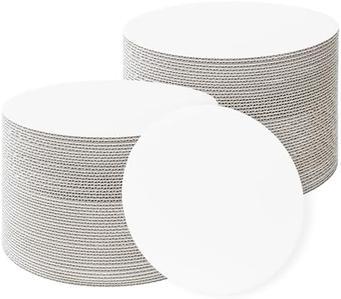 Amazon.com: Vorfre 40 Pcs Cake Boards, White Cake Boards 10 Inch Round ...